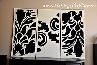 Tutorial: Decorative Wall Art | All Things Thrifty