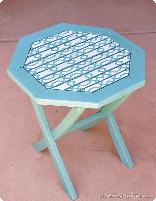 How to paint outdoor furniture | All Things Thrifty